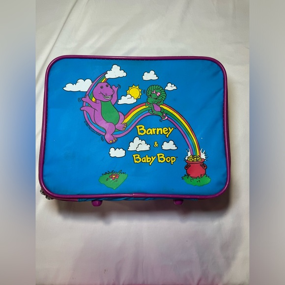 Barney and Friends | Other | Vintage 993 Barney Baby Bop Graphic ...
